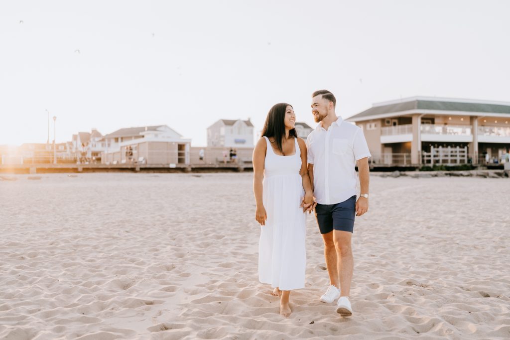 Misha and Pat Spring Lake Beach Engagement Session Spring Lake NJ ...